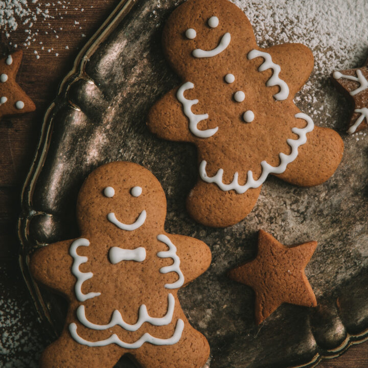 Classic Gingerbread Cookies - Cashmere & Cocktails